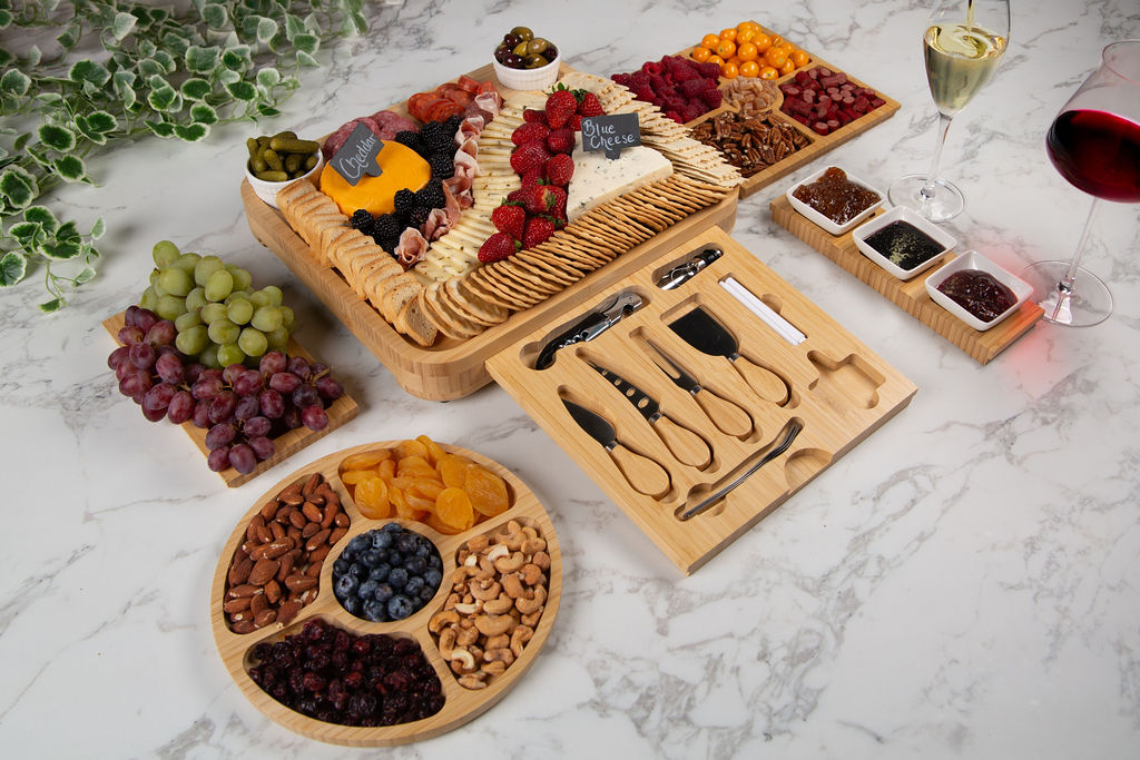 COLOSSAL CHARCUTER-KING CHARCUTERIE BOARD – BigWineGlasses.com